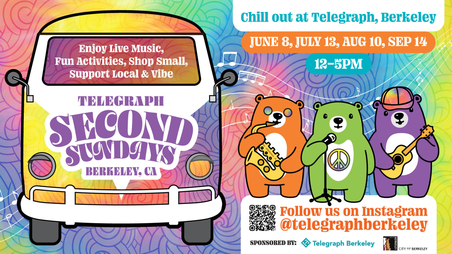 Second Sundays 2025 - Telegraph Business Improvement District